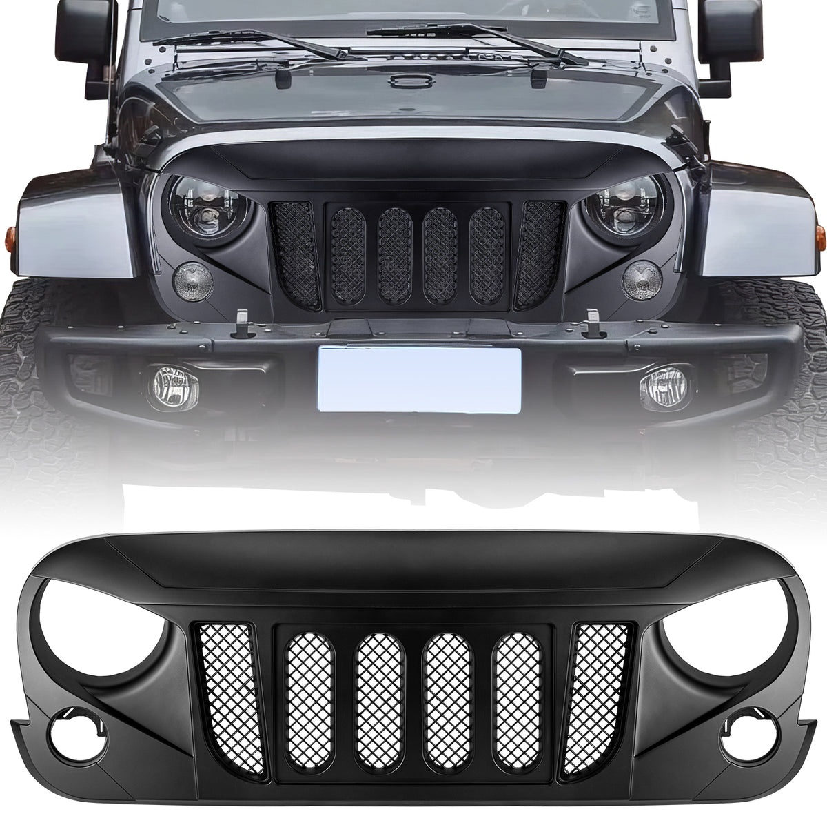 Sunpie Jeep Wrangler JK/JKU (Transformers) Grille