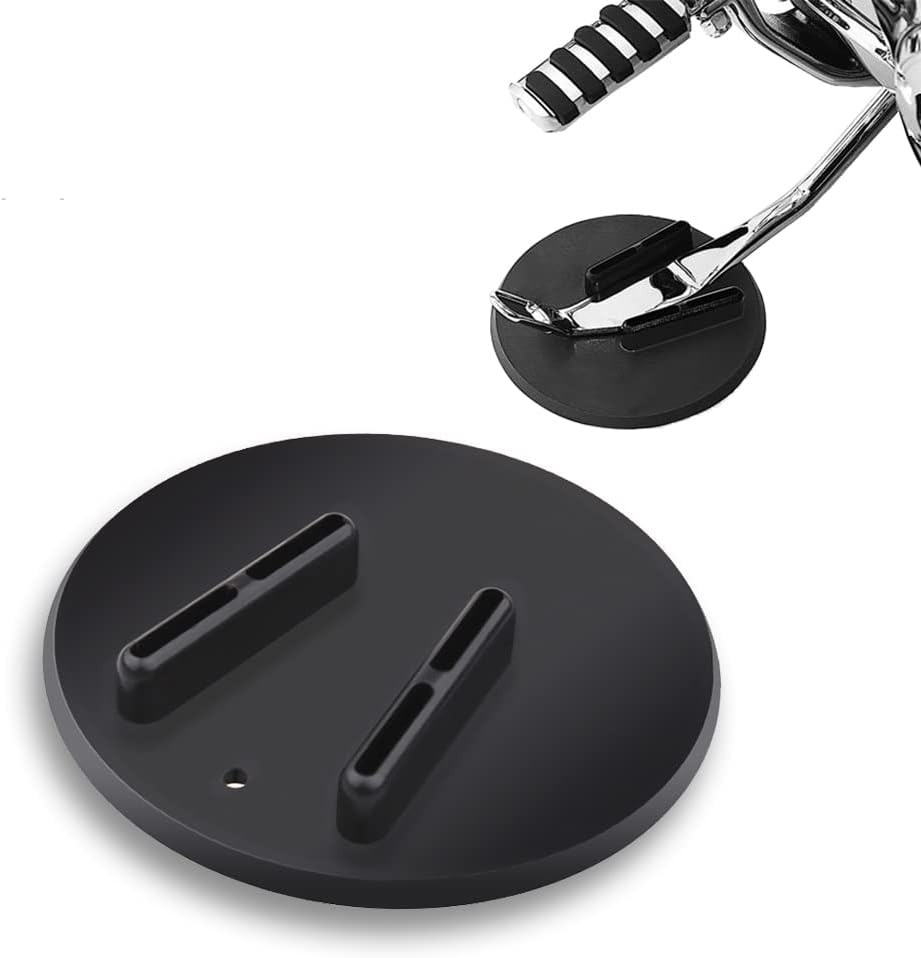 Motorcycle Kickstand Pad Hard Motorcycle Parking Stand for All Motorcy