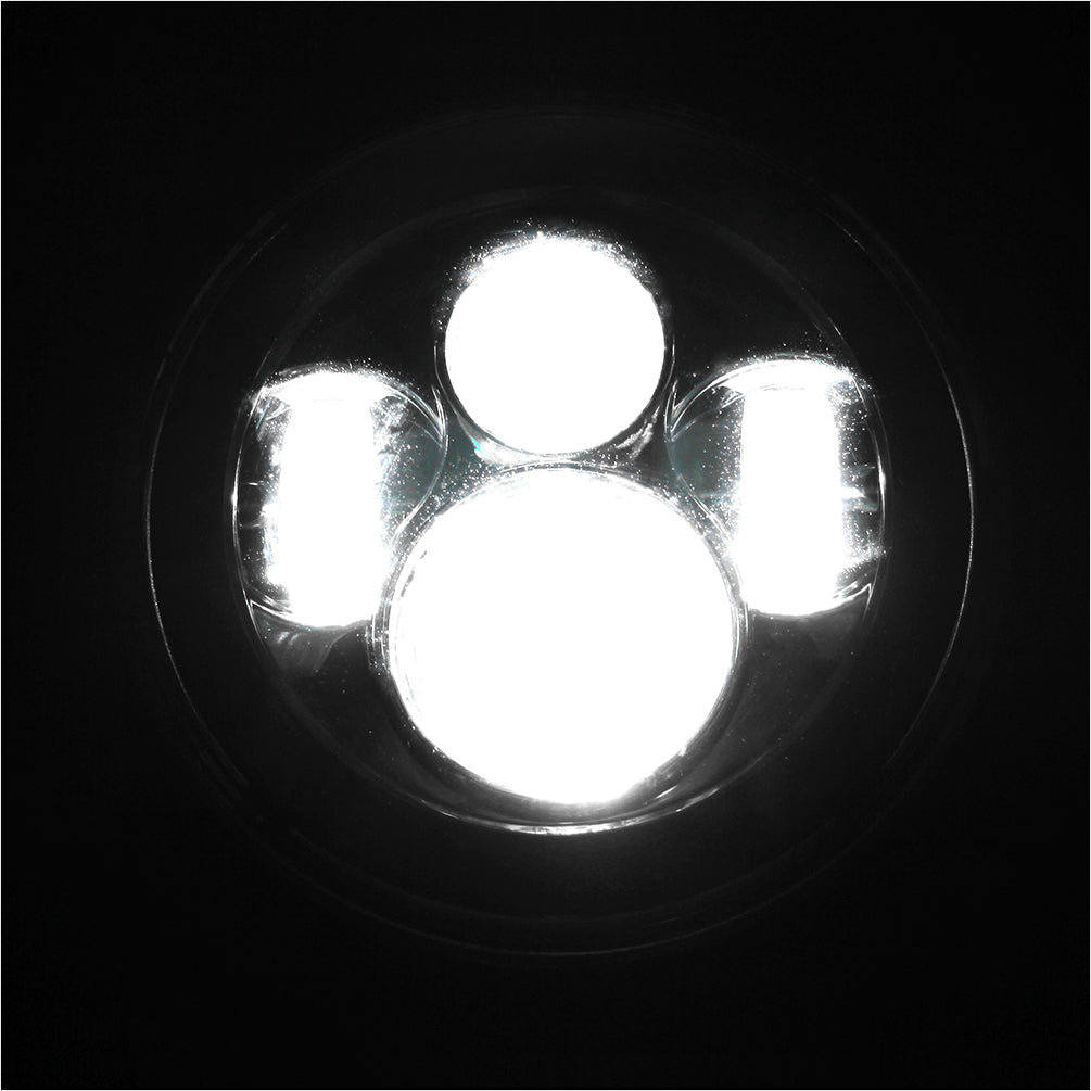 Sunpie 7 inch Daymaker LED Headlights+4" Cree LED Fog Lights combo kits
