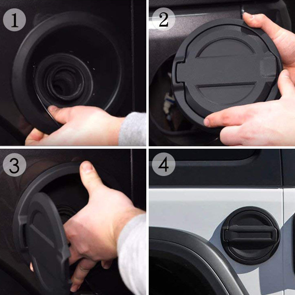Jeep JL Fuel Filler Door | Gas Cap Cover for 2018 - 2026 Jeep Wrangler ...