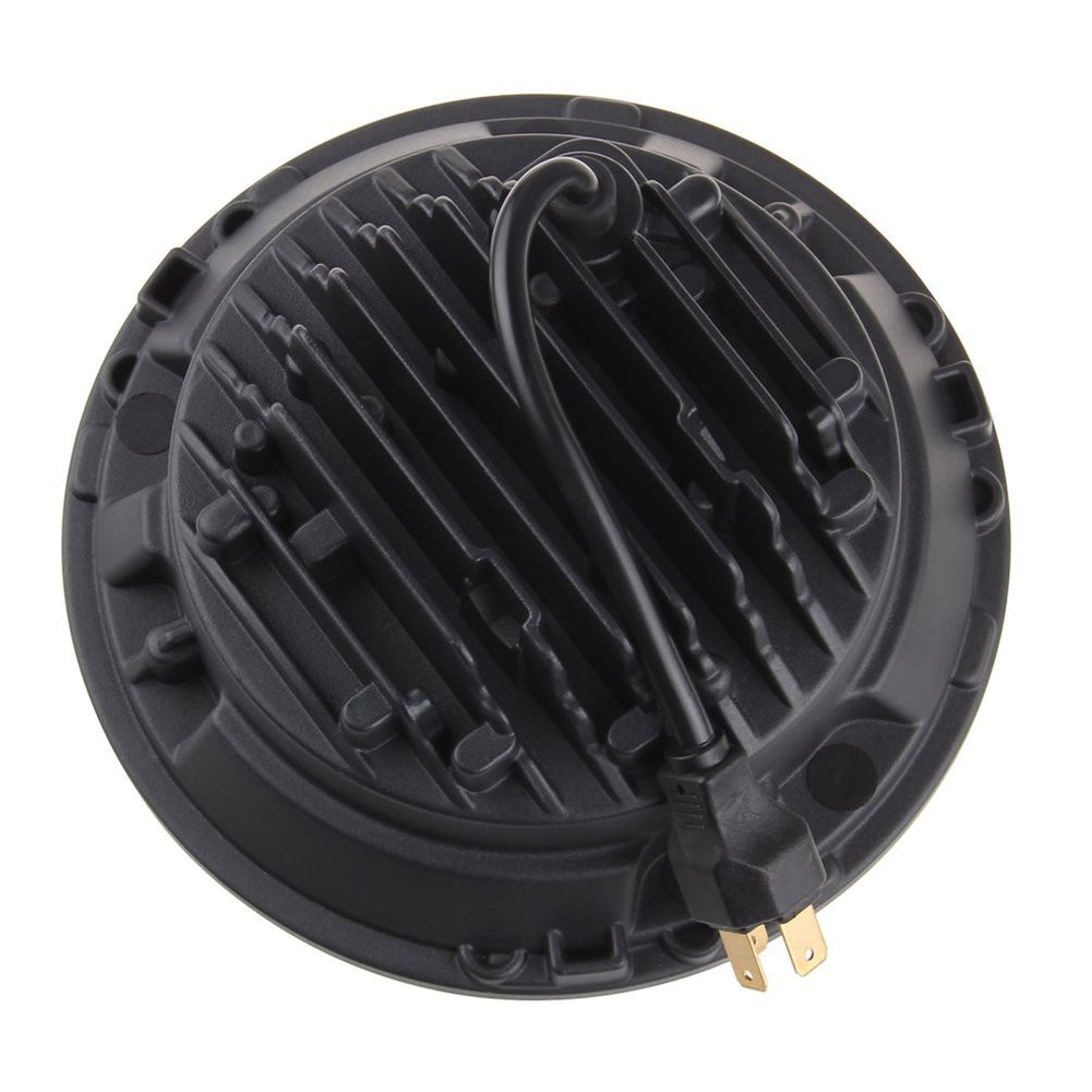 Sunpie 7" LED Headlight For Harley Davidson Motorcycle Black