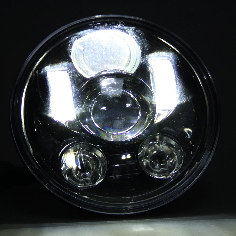 Sunpie 5-3/4 inch Projector LED Headlight for Harley Davidson