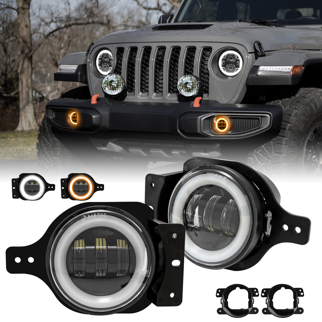 Jeep Wrangler JL/JLU LED Light Combo Kits